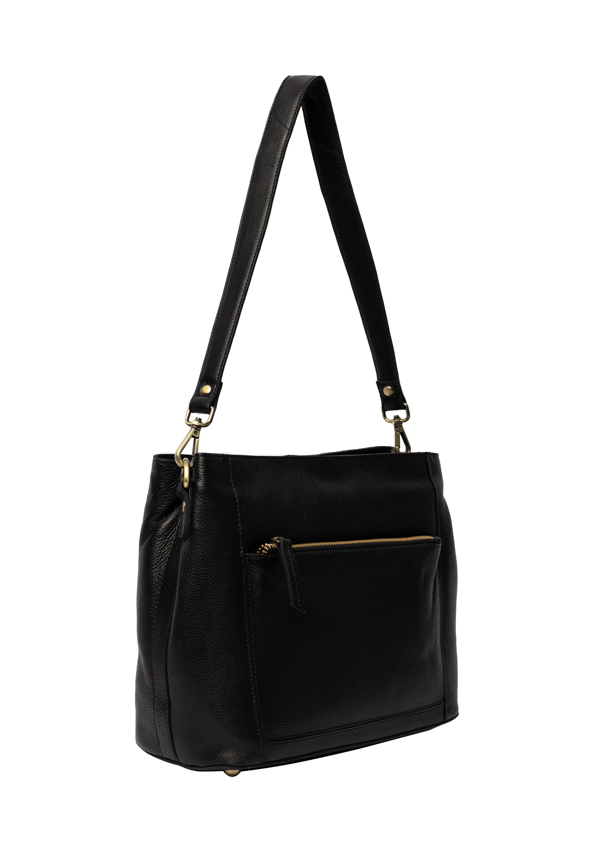 Køb Myra Small skindtaske i sort fra Re:Designed HER!